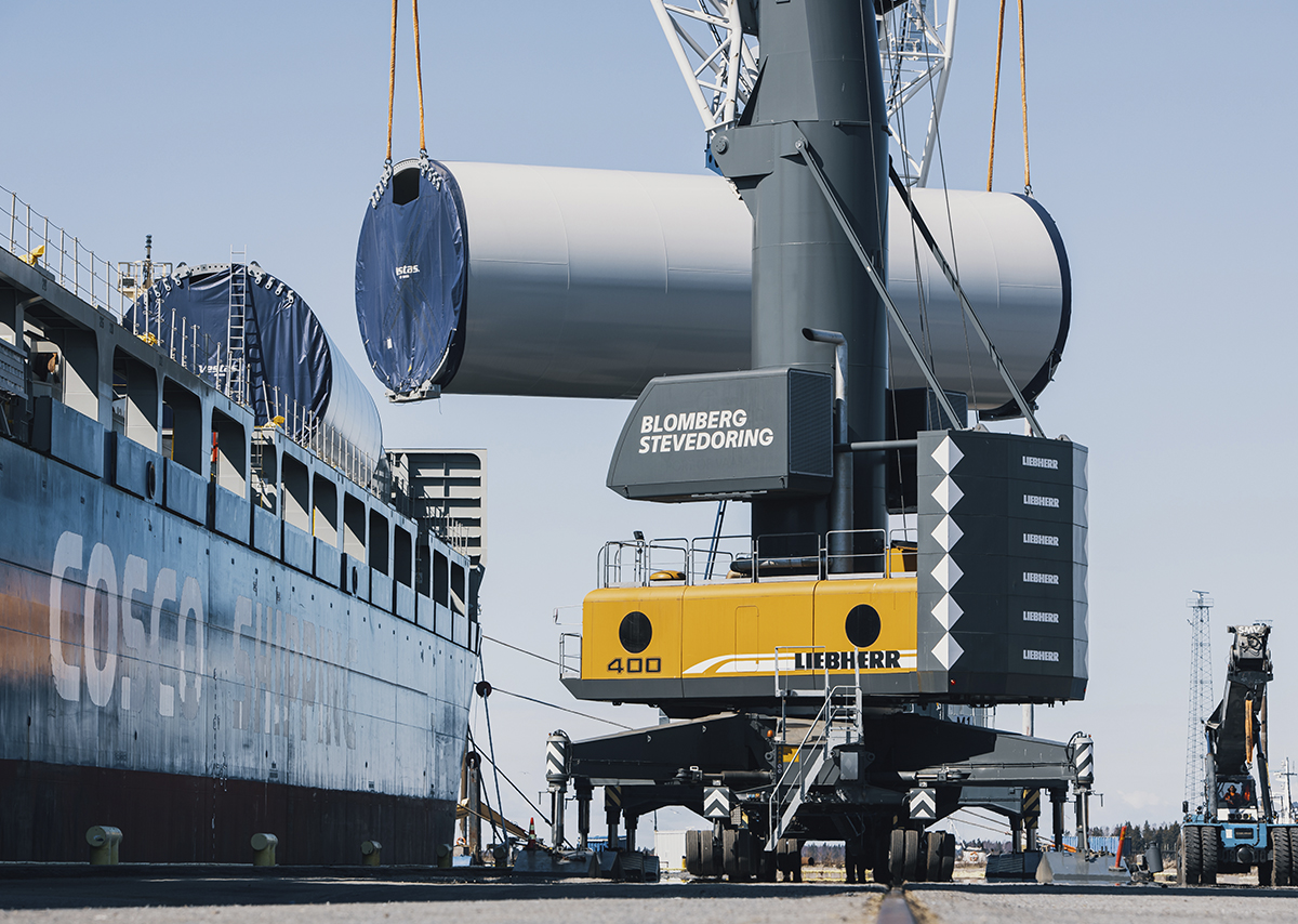 Wind turbine logistics - KWH Logistics